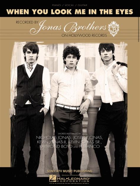 The Jonas Brothers When You Look Me In The Eyes Music Video 2008