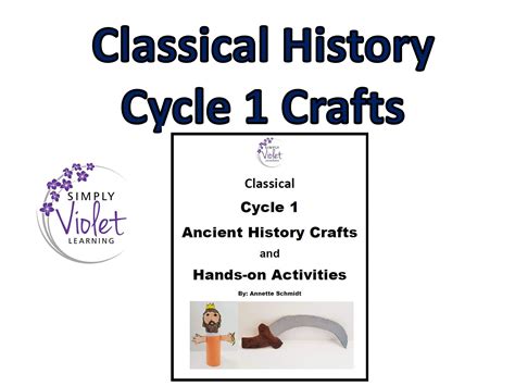Classical Conversations Cycle 1 Ancient History Crafts And Etsy