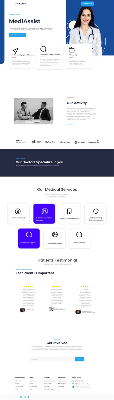 Ideathon Mediassist Revolutionizing Accessible Healthcare Devpost