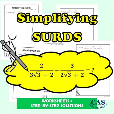 Simplifying Surds Addition Subtraction Multiplication Rationalise Binomial Surds