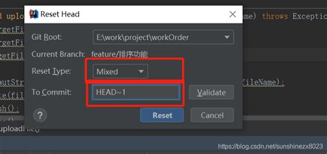 idea git commit之后，想撤销commit idea git提交了多次记录想删除其中一次 csdn博客
