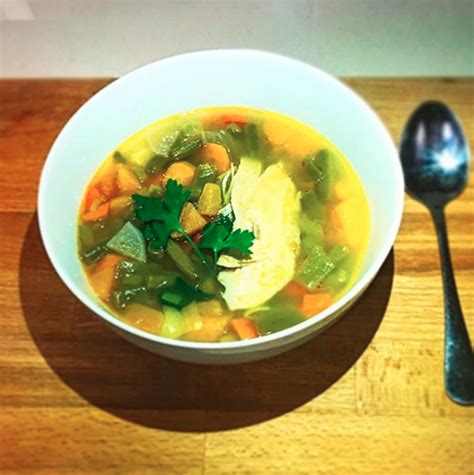 Sopa De Verdura Con Pollo La Receta De Mi Madre