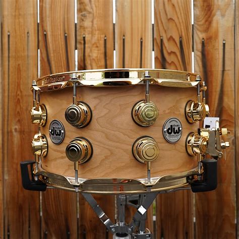 Dw Usa Collectors Series Natural Satin Oil 7 X 14 Pure Reverb