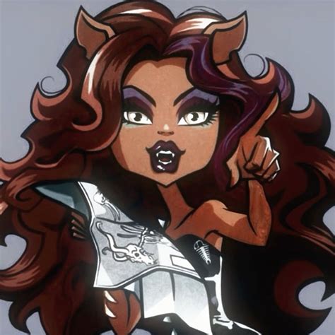 Clawdeen Wolf Icon Monster High Icon In 2024 Monster High Pictures