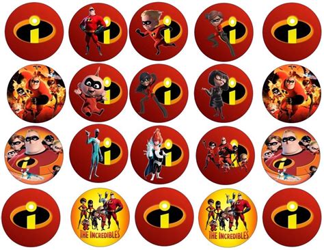 Incredibles 2 Cupcake Toppers Artofit