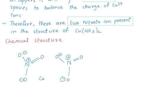 Solved A Why Are There Two Nitrate Ions In The Structure Of Copperii