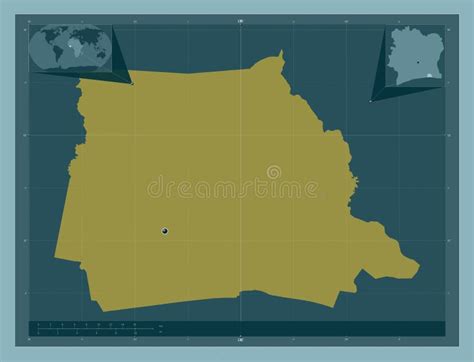 Abidjan Divoire Solide Capital Illustration Stock Illustration Du Cote Contour
