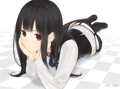 Fondos De Pantalla Ilustración Pelo Largo Anime Chicas Anime