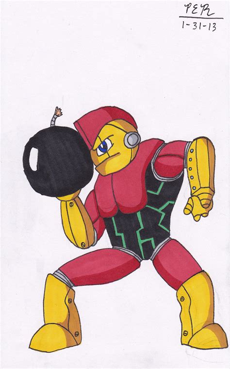 Mega Man Warriors 7 Bomb Man By Ninjadude719 On Deviantart