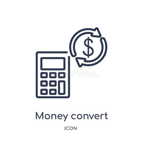 Linear Revenue Icon From Business And Analytics Outline Collection Thin Line Revenue Vector