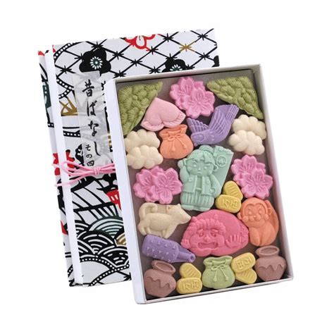 和三盆干菓子 昔ばなし その四ギフト対応可 ばいこう堂旅する久世福e商店