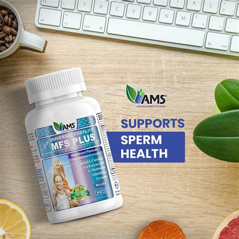 America Medic And Science Mfs Plus Fertility Supplements For Men 60 Cap