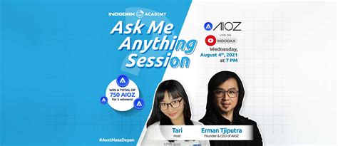 Ask Me Anything Session With Aioz