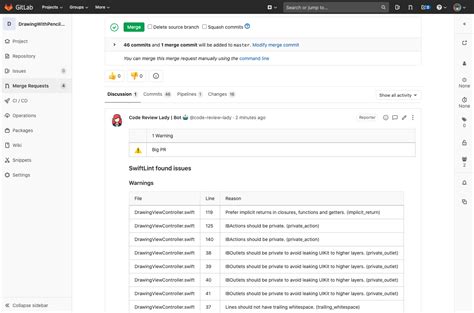 iosアプリの gitlab ci cd 環境を整える（コードレビュー編 swiftlint fastlane danger）