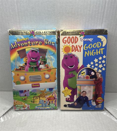 Barney Vhs Lot Grelly Usa