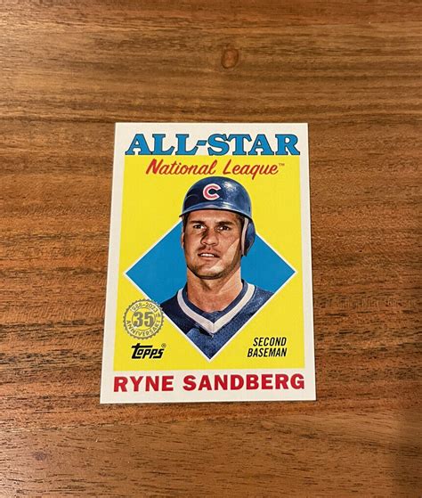 Ryne Sandberg 2023 Topps Series 2 35th Anniversary 1988 Nl All Stars