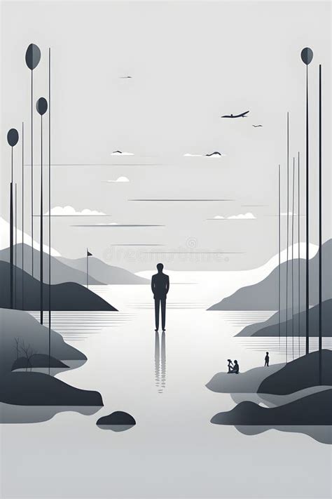 Illustration Depicting Visual Language For Mental Health Stock Illustration Illustration Of