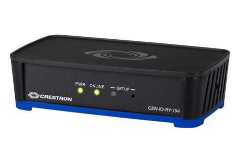 Crestron Cen Io Ry 104 Wired Ethernet Module With 4 Relay Ports