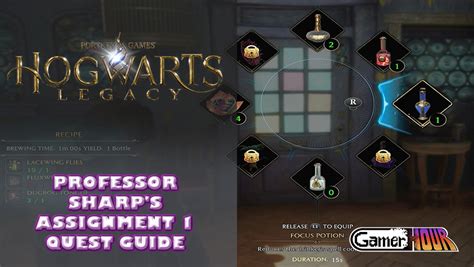 Hogwarts Legacy Professor Sharp S Assignment 1 Quest Guide GamerHour