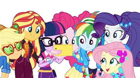 The Mane 7 And The Festival Selfie By Marcoequestrian98 On Deviantart
