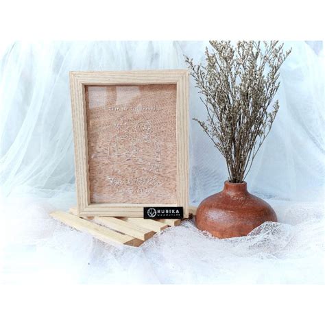 Jual 2 5 3d Frame Bingkai Foto Bingkai Rustik Bingkai Rustic