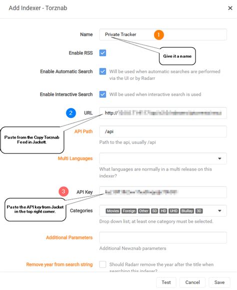Radarr Set Up Configuration Part 4 Of The All In One Media Docker