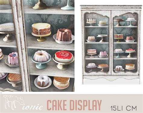 Second Life Marketplace Ionic Cake Display