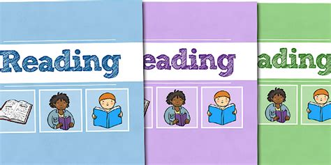 Editable A4 Reading Divider Covers Teacher Made Twinkl