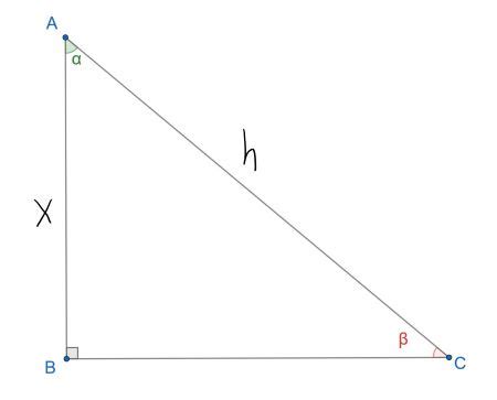 How To Find The Hypotenuse Of A Triangle With One Side And All Angles Homework Study
