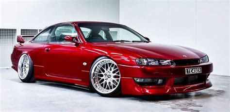 Clean Nissan S14 In Cherry Red Modifiedx