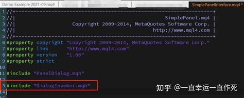 【mql45 开发】创建一个具有交互响应式功能的 Ea 知乎