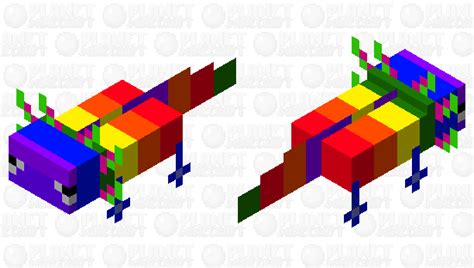 Axolotl Minecraft Mob Skin
