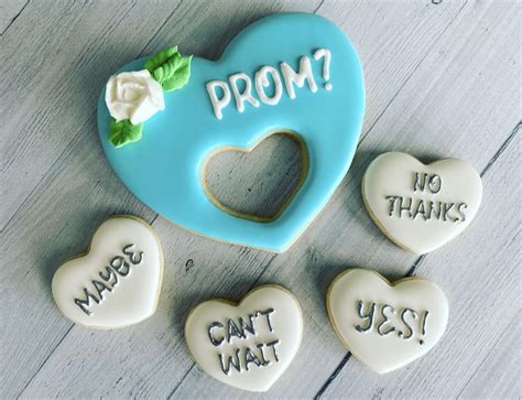 Beautiful Promposal Cookies To Win Their Heart Your Baking Bestie