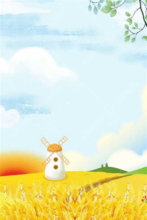 망고 배경 밀 필드 그림 문학 배경 화면 및 일러스트 무료 다운로드 Pngtree