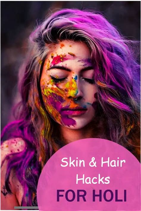— Holi Beauty Hacks Protecting Hair And Skin Care