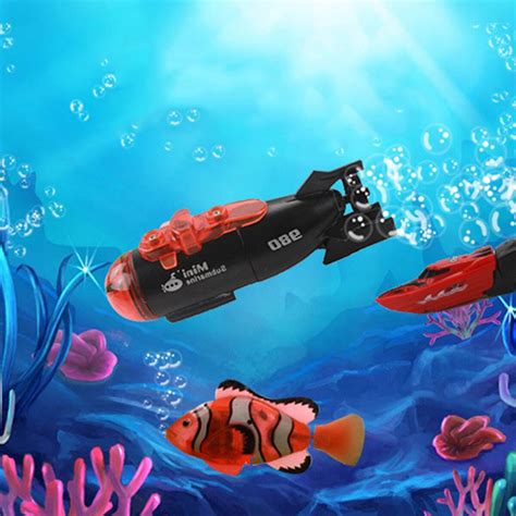 Rc Mini Submarine Toy Electronic Waterproof Remote Vicedeal