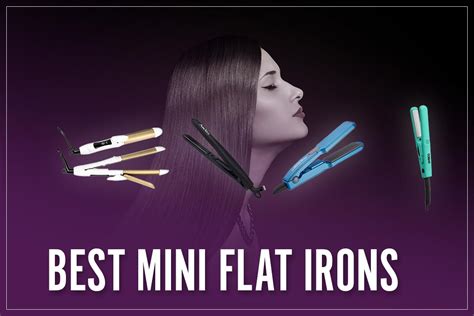 Best Mini Flat Irons In 2024 For Short Hair And Bangs Travel Size