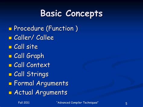 Ppt Interprocedural Analysis Powerpoint Presentation Free Download