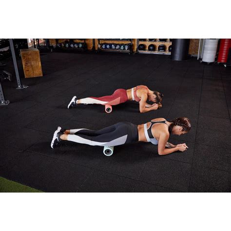 Soft Massaging Foam Roller Blue Corength Decathlon