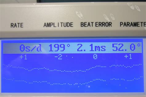 Timegrapher Reading General Watch Repairs Help And Advice Watch