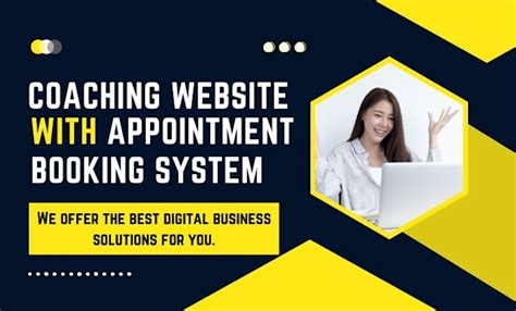 do coaching website design with appointment scheduling by luxembourg