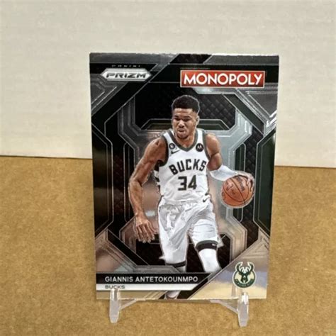 2023 24 Panini Prizm Monopoly Ps5 Giannis Antetokounmpo All Star Bucks