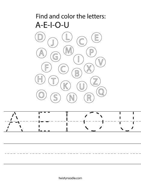 A E I O U Worksheet Alphabet Writing Worksheets Vowel Activities Alphabet Writing