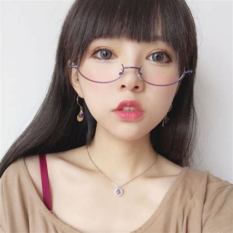 Korean Ulzzang Plain Glasses Japanese Style Two Dimensional Soft Girl