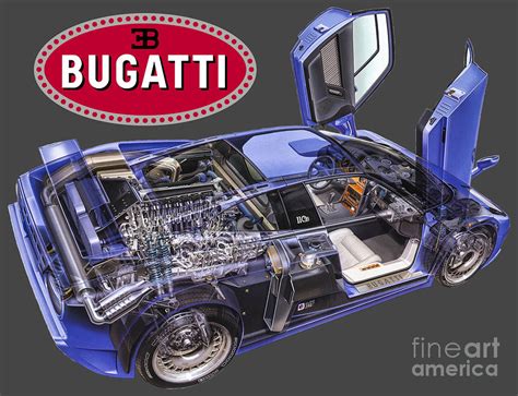 Exclusive Supercar Bugatti Eb 110 Gt Prototype With V12 Turbo Engine