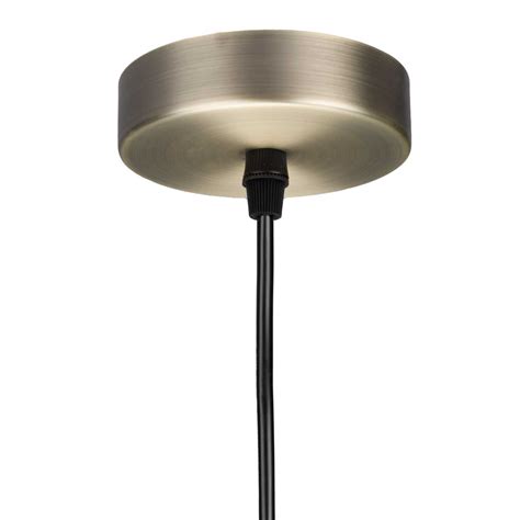 Fusion Ese27 Decorative Pendant Antique Brass Fdpab Cef