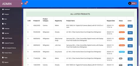 Electronic Waste Management System Project Electronic Waste Management Project In PHP