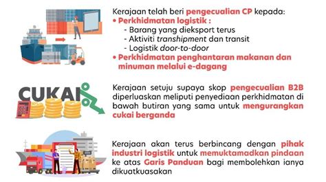 Perluasan Skop Pengecualian Cukai Perkhidmatan CP Sektor Logistik