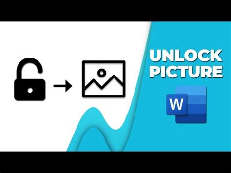 How To Unlock A Picture In Microsoft Word The Graphic Home
