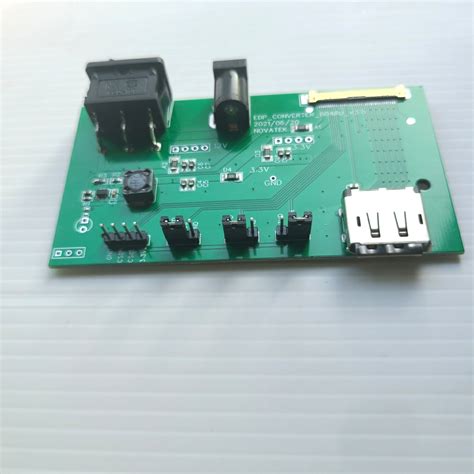 DP转eDP直连板老化点灯板测试板治具40P液晶屏驱动板BIST测屏工具 虎窝淘